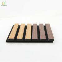 China Acoustic Slat Wall Panel with Noise Reduction Coefficient 1.1 More Than 5 Years Warranty and 3D Model Design for sale