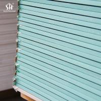 China Spot Goods High Quality 3/8 Inch 1/2 Inch Water Resistant Modern Outdoor & Indoor Use Gypsum Board for Interior Decoration for sale