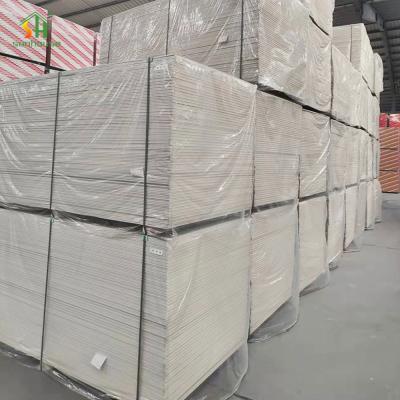 China Standard Gypsum Board Panels for Ceiling and Partition Wall System Lightweight Fire Resistant Moisture Resistant Smooth for sale