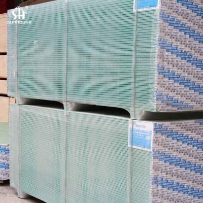 China Durable Gypsum Board Sheets for Ceiling and Partition Wall Lightweight Fire Resistant Smooth Surface Stable Quality for sale