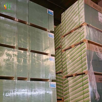 China 9.5mm MR Gypsum Board 1220×2440mm Lightweight влаг Resistant Drywall Panel Stable Quality Wholesale for sale
