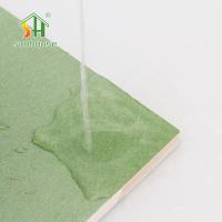 China 9.5mm Lightweight Moisture Resistant Gypsum Board 1220×2440mm Water-Resistant Plasterboard for sale