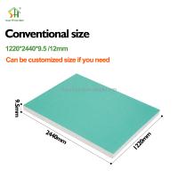 China Industrial Design Gypsum Board 15mm Common for Office Interiors Ceilings Walls Commercial Projects for sale