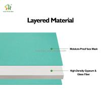 China Industrial Design Gypsum Board 15mm Common for Office Interiors Ceilings Walls Commercial Projects for sale