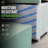 China Moisture Resistant Gypsum Board Humidity-Contro Wall Lining, Kitchen and Utility Room Drywall for sale