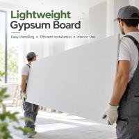 China Wholesale Gypsum Board 1200 x 2400 mm Drywall Sheets, Bulk Pallet Packing, Project Supply for sale