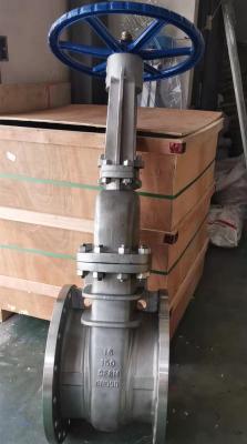 China 150LB/300LB stainless steel cf8m/cf3m  flanged  end gate valve 2inch-24inch for sale