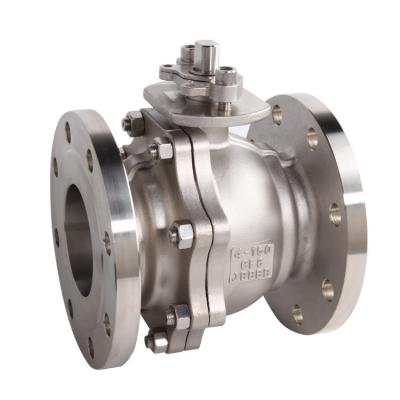 China API stainless steel SS304/316 flanged ball valve150LB/300lb 2inch-12inch for sale