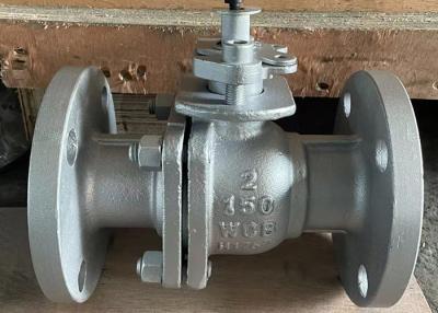 China carbon steel api 6d /asme b 16.34/ansi flanged ball valve light weight 150lb for sale