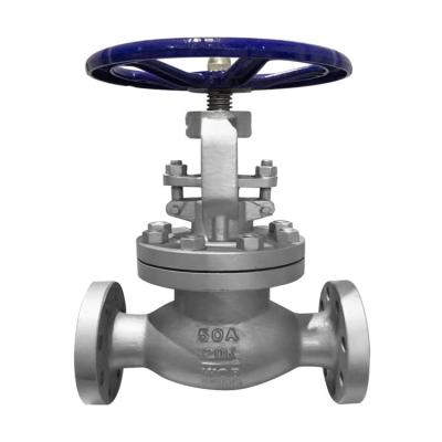 China JIS10k/20K stainless steel cf8m/cf3m  flanged  end globe valve 2inch-24inch for sale