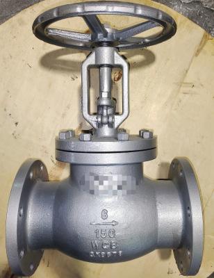 China Asme b 16.34 /api6d/ansi carbon steel  flanged  end globe valve 2inch-24inch for sale
