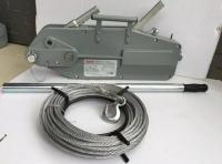 China Steel Transmission Line Stringing Tools Wire Rope Hand Winch For Lifting for sale