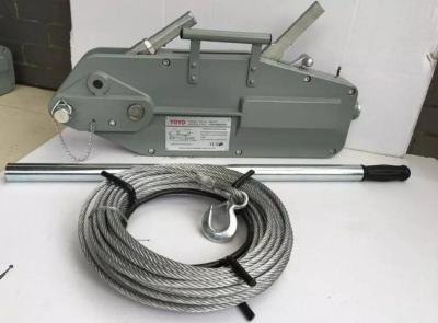 China Steel Transmission Line Stringing Tools Wire Rope Hand Winch For Lifting for sale