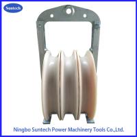 China 508x100mm Pilot Bundled Conductor Stringing Blocks For Transmission Line for sale