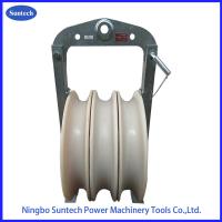China 508x100mm Pilot Bundled Conductor Stringing Blocks For Transmission Line for sale