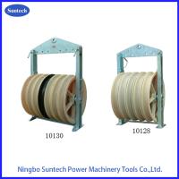 China 916X125mm Nylon Sheaves Conductor Transmission Line Stringing Blocks for sale