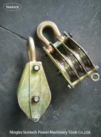 China Single Sheave Tower Erection Tools, Steel Pulley Block For Lifting / Hoisting for sale