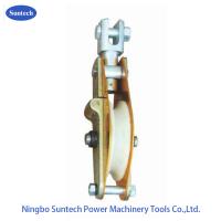 China Aluminum Alloy Tower Erection Tools Nylon Sheave Hoisting Tackle QHN Model for sale