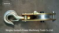 China Aluminum Sheave Hoist Tackle 100KN Conductor Stringing Tools for sale