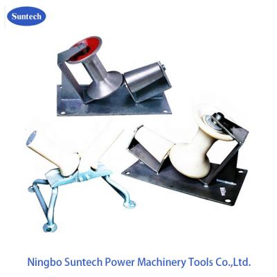 China Small Turning Radius Wire Pulling Rollers V Shaped Nylon Sheave Material for sale