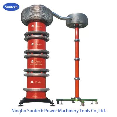 China Vertical AC Resonant Test System AC High Voltage Tester With Variable Frequency for sale