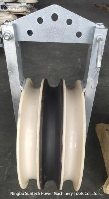 China MC Nylon Sheaves Conductor Stringing Blocks Transmission Line Construction for sale