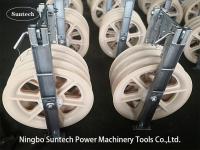 China 660X110mm Pilot Wire Bundled Conductor Stringing Blocks For Transmission Line for sale
