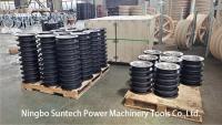 China Transmission Line 508 x100mm MC Pulley Wheels For Stringing Block for sale