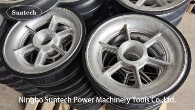 China Transmission Line 508 x100mm MC Pulley Wheels For Stringing Block for sale
