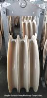 China 400KV Transmission Line Stringing 660mm Nylon Sheave Pulley Block for sale