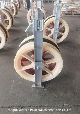 China Transmission Line Bundled Conductor Stringing Pulley For Aerial Helicopter for sale