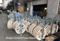 China LGJ1120 1040mm Bundled 200KN Large Diameter Conductor Stringing Blocks for sale