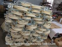 China Transmission Line 660 MC Nylon Sheave Conductor Stringing Blocks for sale