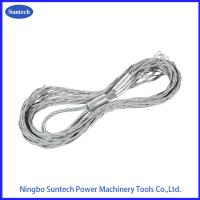 China Gloss Cable Pulling Accessories Wire Rope Pulling Grip For Communication Lines for sale