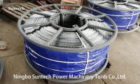 China 92.5kN 10mm Pressure Proof Insulated Nylon Wire Rope for sale