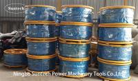 China Hexagon 18mm Galvanized Steel Anti Twist Pilot Wire Rope With 12 Strands for sale