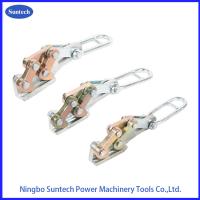China 70KN Self Gripping Come Along Clamp For Anti Twisting Steel Rope for sale