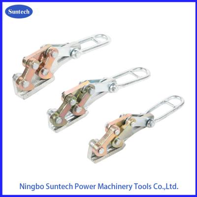 China 70KN Self Gripping Come Along Clamp For Anti Twisting Steel Rope for sale