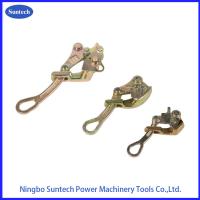 China 3 Ton  Metal Cable Gland Clamp / Self Gripping Come Along Clamp for sale