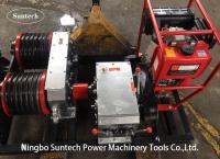 China 5 Ton Double Capstan Cable Winch Puller With Honda GX390 Engine 13HP for sale