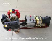 China Power Construction Diesel Powered Winch Cable Pulling Engine Powered Winch for sale