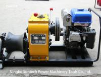 China 30KN SFJ Model Cable Winch Puller Accurate Positioning With Gasoline Engine for sale
