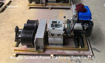 China Gas Diesel Engine Electric Cable Winch Puller 3600RPM 9HP for sale