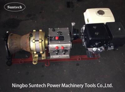China Speedy Shaft Drive Transmission Cable Winch Puller With Gasoline Honda GX390 13HP Engine for sale