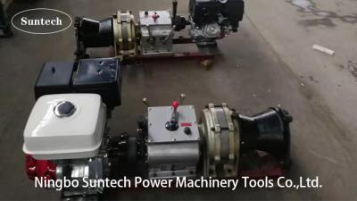 China Diesel Powered Cable Winch Puller Liting / Hoist Fast 8T Pulling Force 80KN for sale