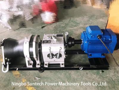 China Lightweight Portable Cable Winch Puller Protection Frame 1 Ton With Honda Engine for sale