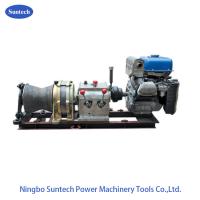 China Gasoline Powered 5RPM Cable Winch Puller for sale
