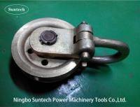 China 20KN Tower Erection Tools Steel Hoisting Tackle Pulley Block For Construction Line for sale