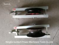 China 916mm 300KN Single Steel Sheave Conductor Stringing Blocks for sale