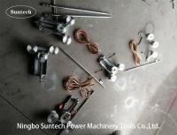 China Aluminum Sheave Grouding Wire Cable Pulley Block Conductor Stringing Blocks for sale